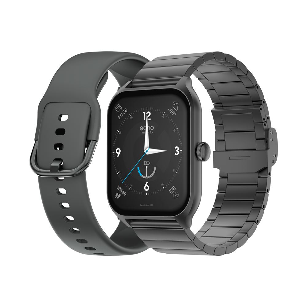 Montre connectée Echo Rainbow Pro Gris métal - Montre connectée - Achat ...