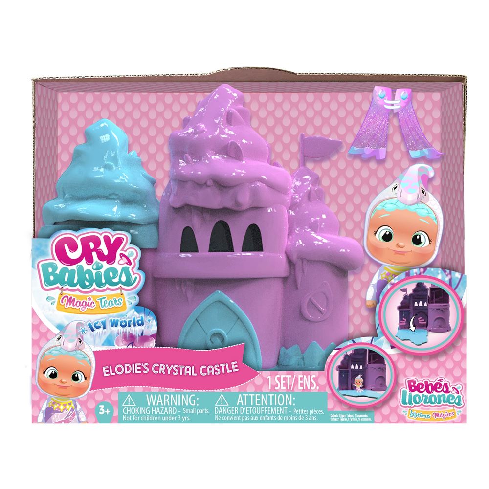 Univers miniature Cry Babies Magic Tears Château Elodie Icy - Figurine ...