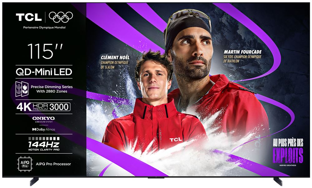 TV Tcl QD-Mini LED Pro 115C7K 292 cm 2025 - TV LED/LCD - Achat & prix | fnac