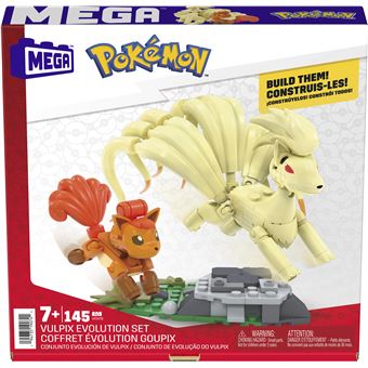 Jeu de construction Mega Pokémon Coffret Évolution Goupix - Autres jeux ...