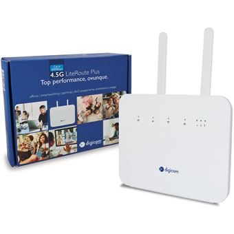 Routeur Digicom 8E4629 10/100/1000Mo/s 4 Ethernet Ports Double Bande ...