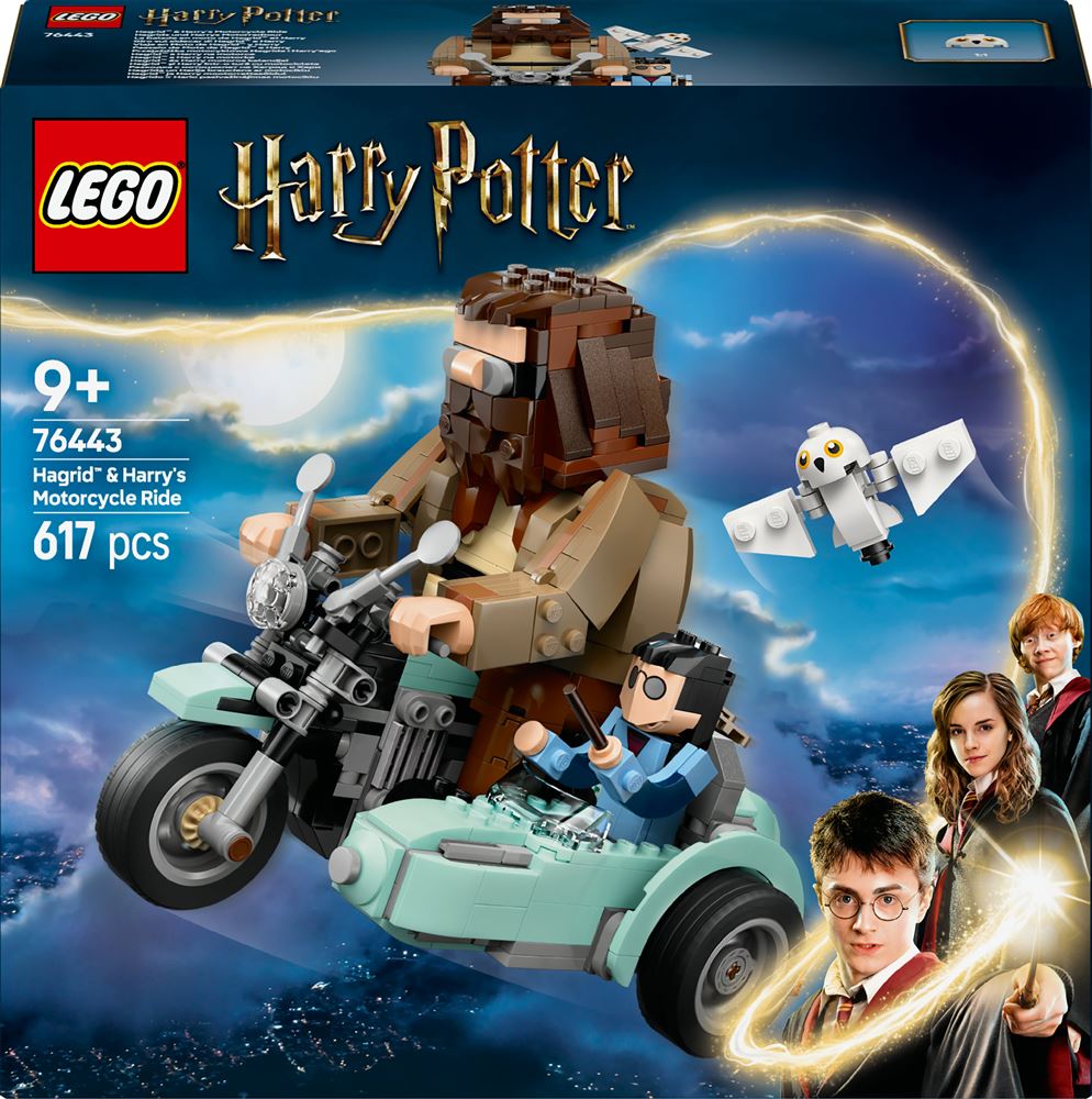 LEGO® Harry Potter™ 76443 La balade en moto de Hagrid™ et Harry - Lego ...