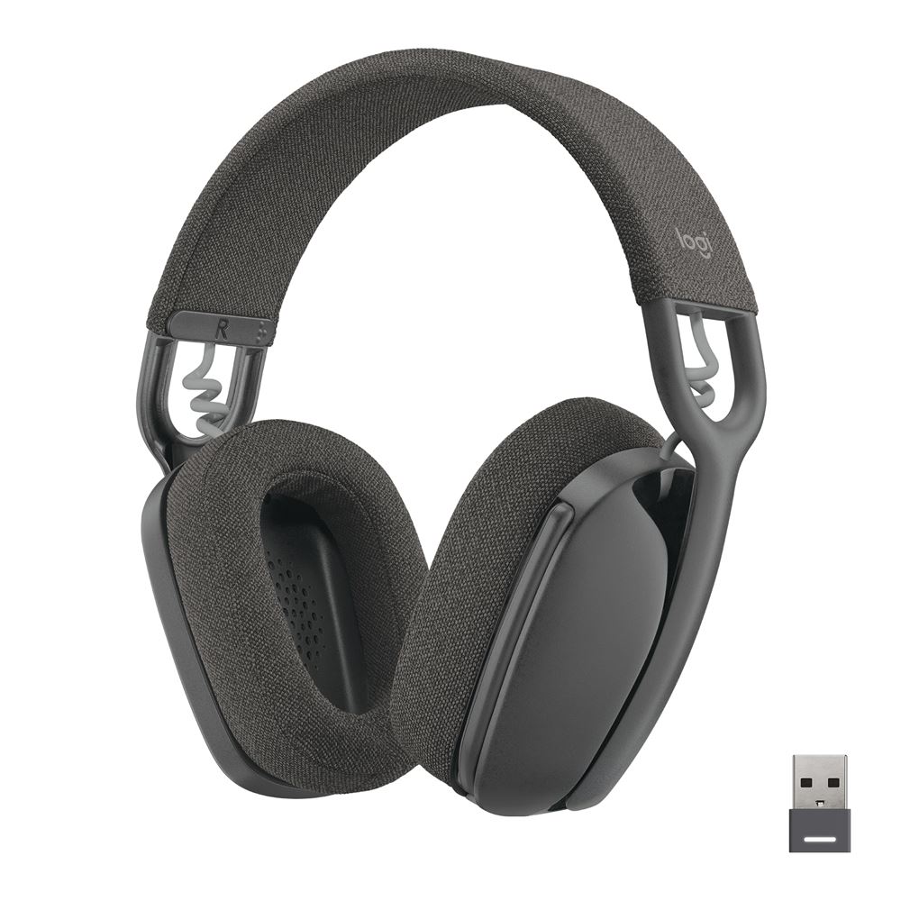 Casque PC sans fil Bluetooth Logitech Zone Vibe 125 Graphite - Casque ...