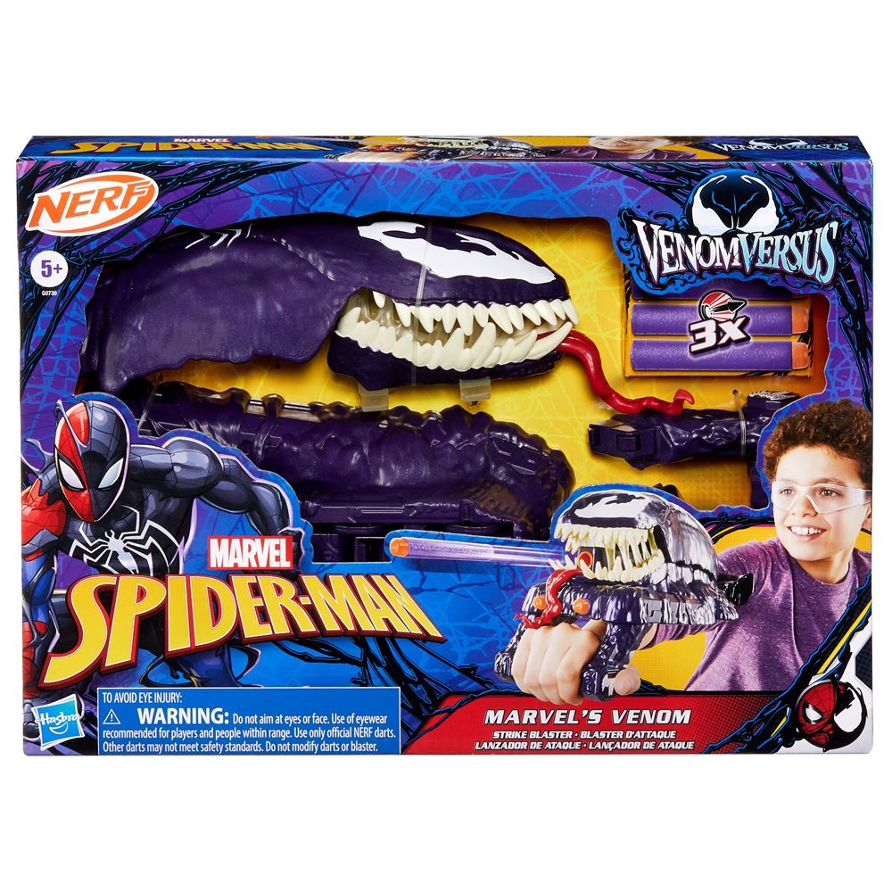 Marvel Spider-Man VenomVersus Blaster d''attaque Marvel''s Venom - Jeu ...