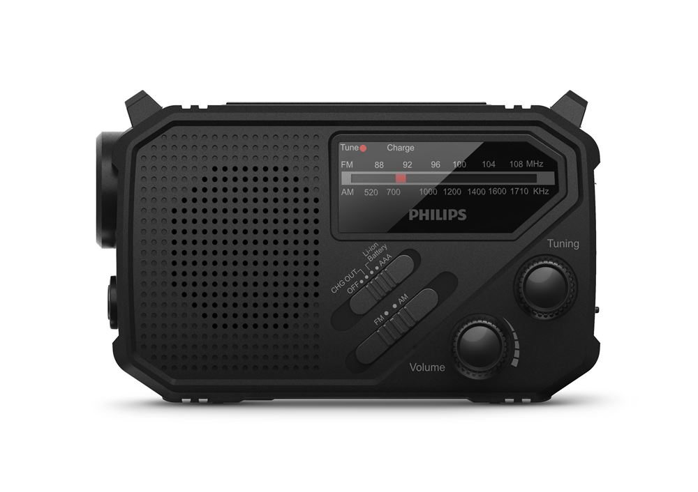 Radio portable Philips TAR1609 avec lampe torche Noir - Radio - Achat ...