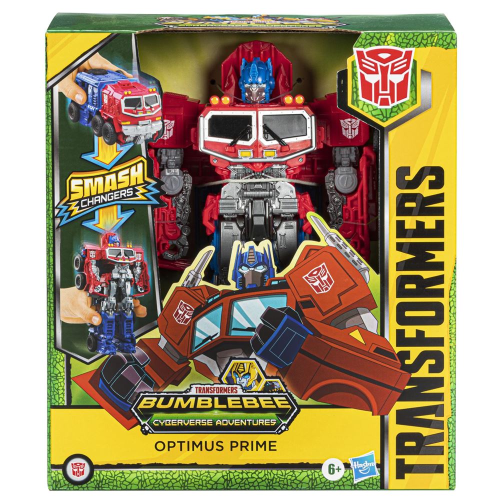 Figurine Transformers Bumblebee Cyberverse Adventures Smash Changers ...