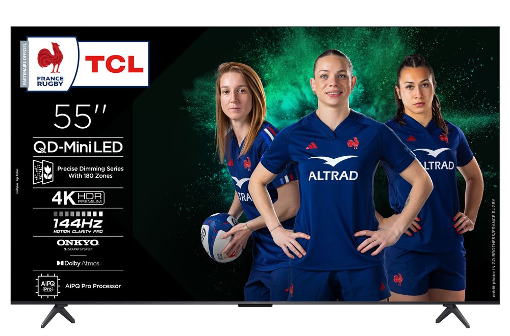 TV Tcl QD-Mini LED 55C69K 140 cm 2025 - TV LED/LCD - Achat & prix | fnac