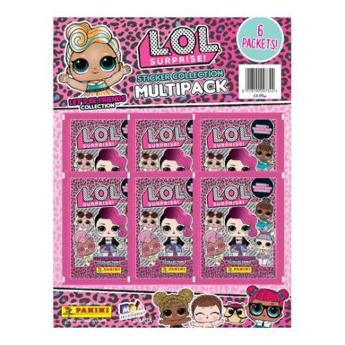 Multipack 6 pochettes Panini Collection LOL Surprise Let’s Be Friends ...