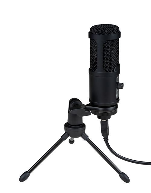 Microphone de streaming Nacon pour PC et consoles Noir - Microphone ...