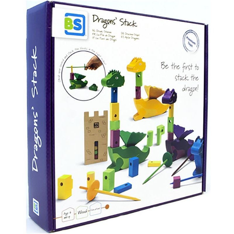 Jeu d'empilement dragons BS Toys - Jeu d'adresse - Achat & prix | fnac