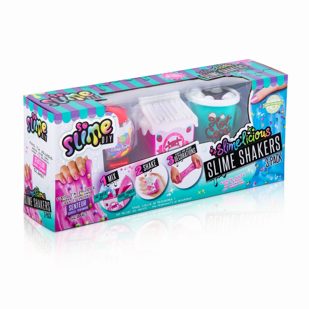 Pack 3 Slime shaker So slime Slimelicious Modèle Aléatoire - Autres ...