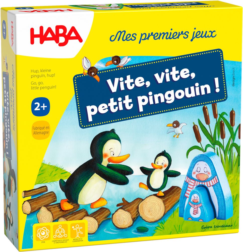 Jeu d'éveil Haba Vite, vite petit pingouin - Autres jeux d'éveil ...