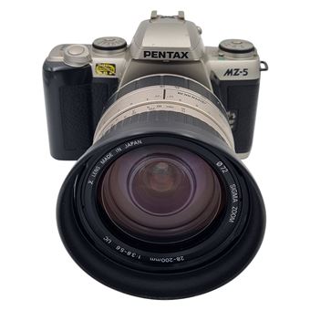Appareil photo reflex Pentax MZ-5 28-200mm f3.8-5.6 UC Argent ...