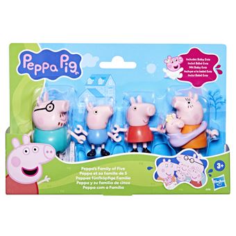 Figurine Peppa Pig Peppa et sa famille de 5 - Figurine pour enfant ...