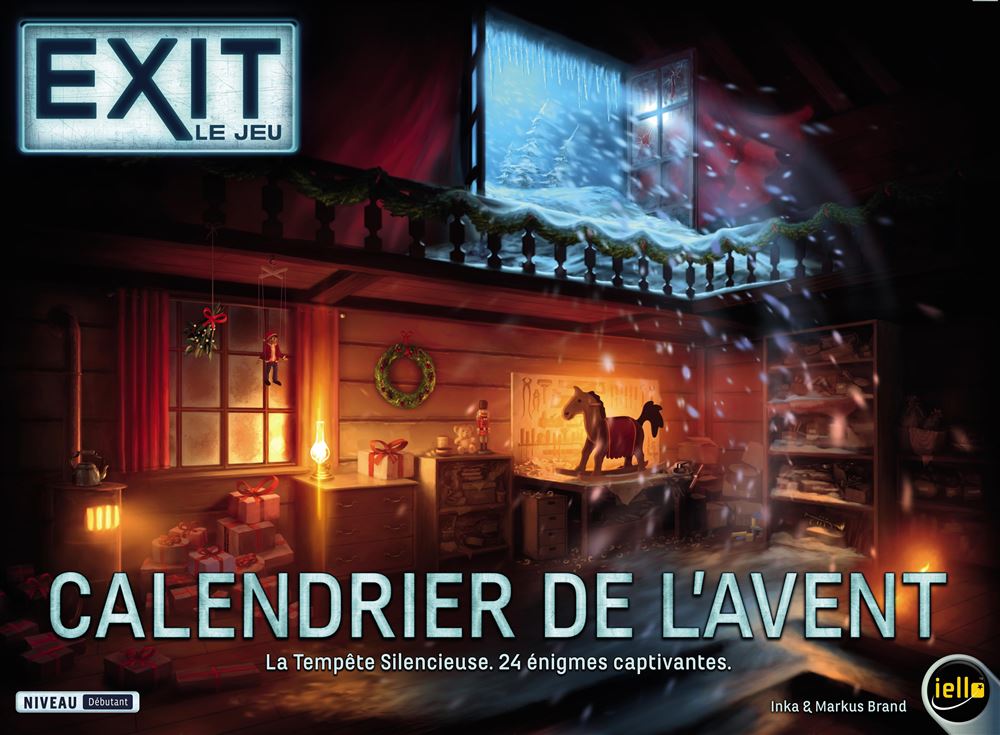 Jeu d'escape game Iello Exit Calendrier de l'Avent La Tempête ...