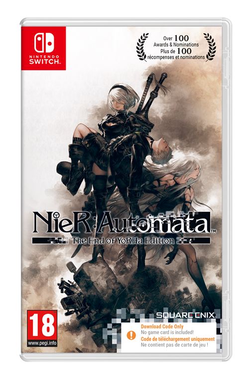 Nier Automata: The End Of YoRHa Edition Code in a box sur Switch à prix réduit | Acheter moins ...