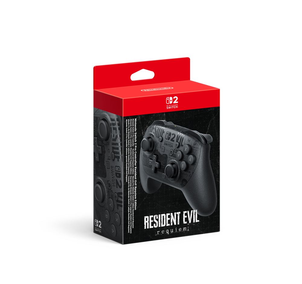 Manette sans fil Nintendo Pro Controller Edition Resident Evil Requiem ...