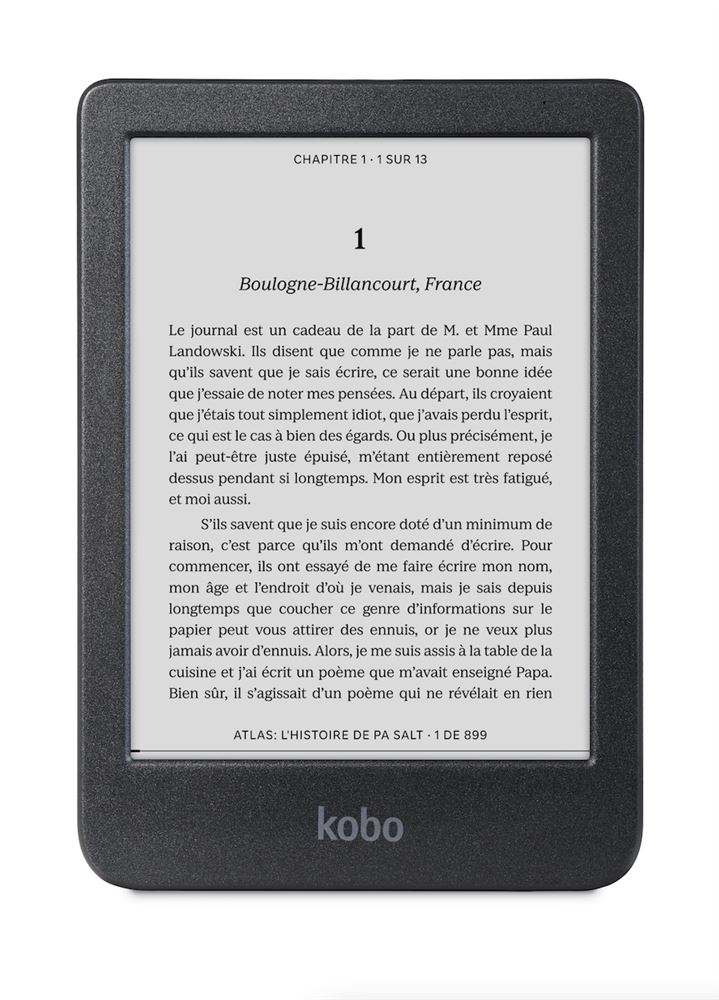 Liseuse numérique Kobo by Fnac Clara BW 6" 16 Go Noir - Liseuse eBook ...