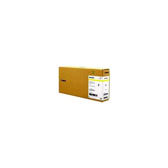 Canon PFI-707 Y - 700 ml - jaune - original - réservoir d'encre - pour imagePROGRAF iPF830 ...