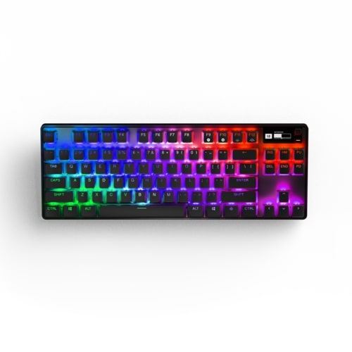 Clavier Mécanique Gaming rétroéclairé sans fil SteelSeries Apex Pro TKL ...