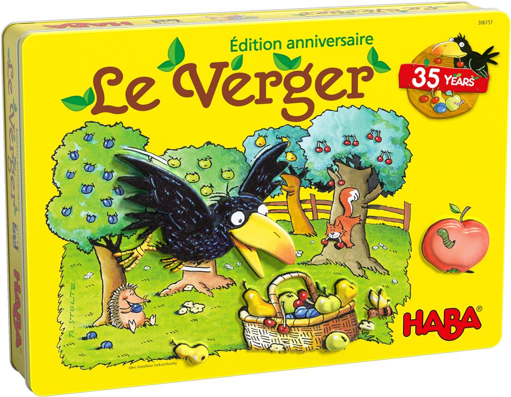 Jeu de société Haba Édition anniversaire Le Verger - Achat & prix | fnac