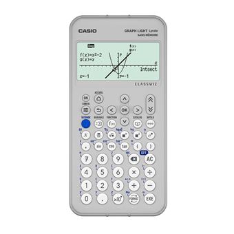 Calculatrice scientifique Casio Graph Light Gris - Calculatrice - Achat & prix | fnac