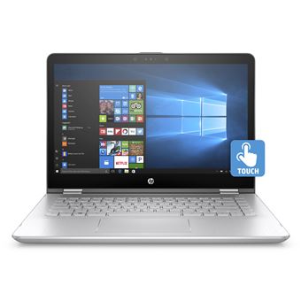 -42€ sur PC Ultra-Portable HP Pavilion x360 14-ba003nf 14" Tactile ...