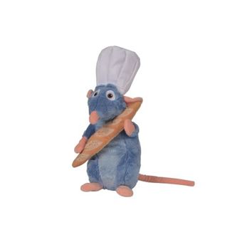 Peluche Disney Remy avec toque et baguette 25 cm - Peluche - Achat ...