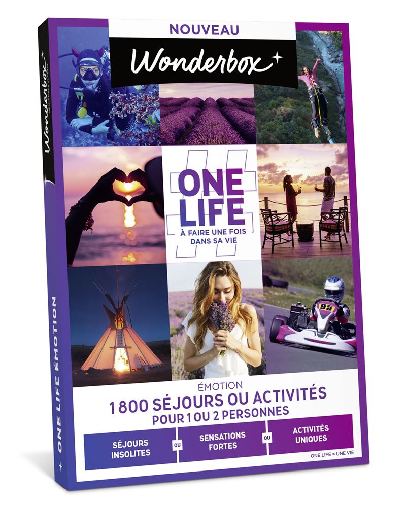 Coffret Cadeau Wonderbox One Life Emotion - Coffret cadeau - Achat ...