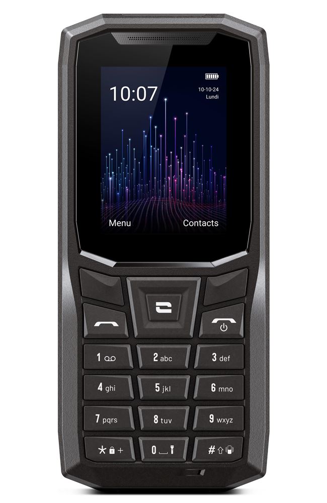 Téléphone portable basique Crosscall Core-S5 2,4" Nano SIM 128 Mo Noir ...