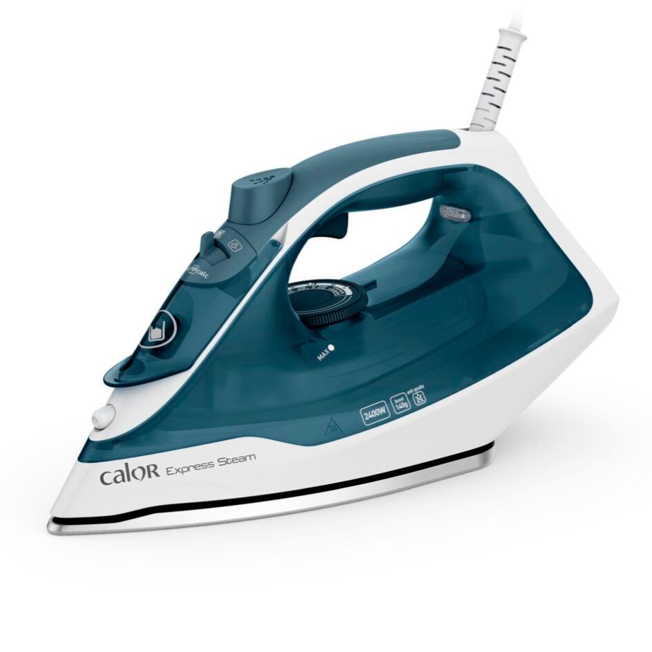 Fer à repasser vapeur Calor Express FV2849C0 2400 W Turquoise - Achat ...