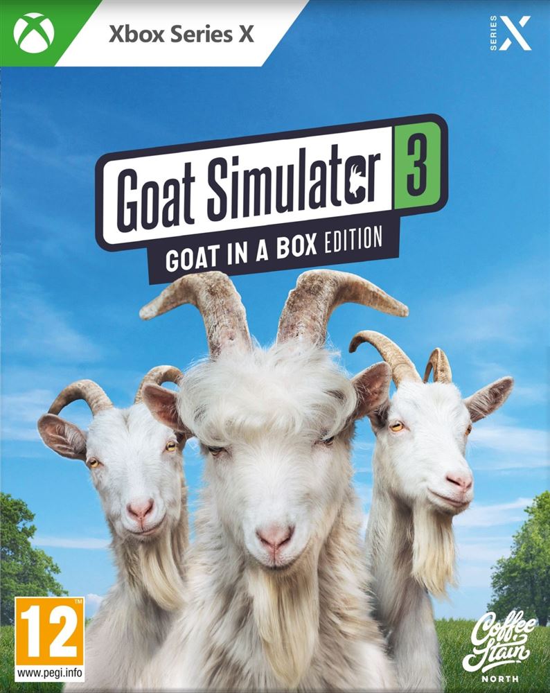 Goat Simulator 3 – Goat in a Box Edition Collector Xbox Series X sur ...
