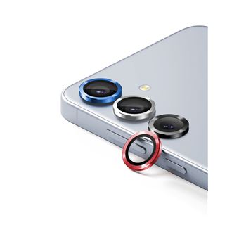 Pack Lentilles protection caméra pour Samsung Galaxy S25 Bleu Blanc et ...