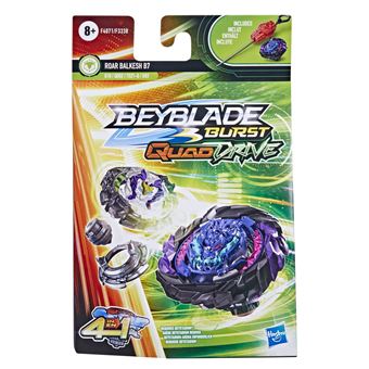 Toupie et lanceur Beyblade Burst QuadDrive Roar Balkesh B7 - Figurine de collection - Achat ...