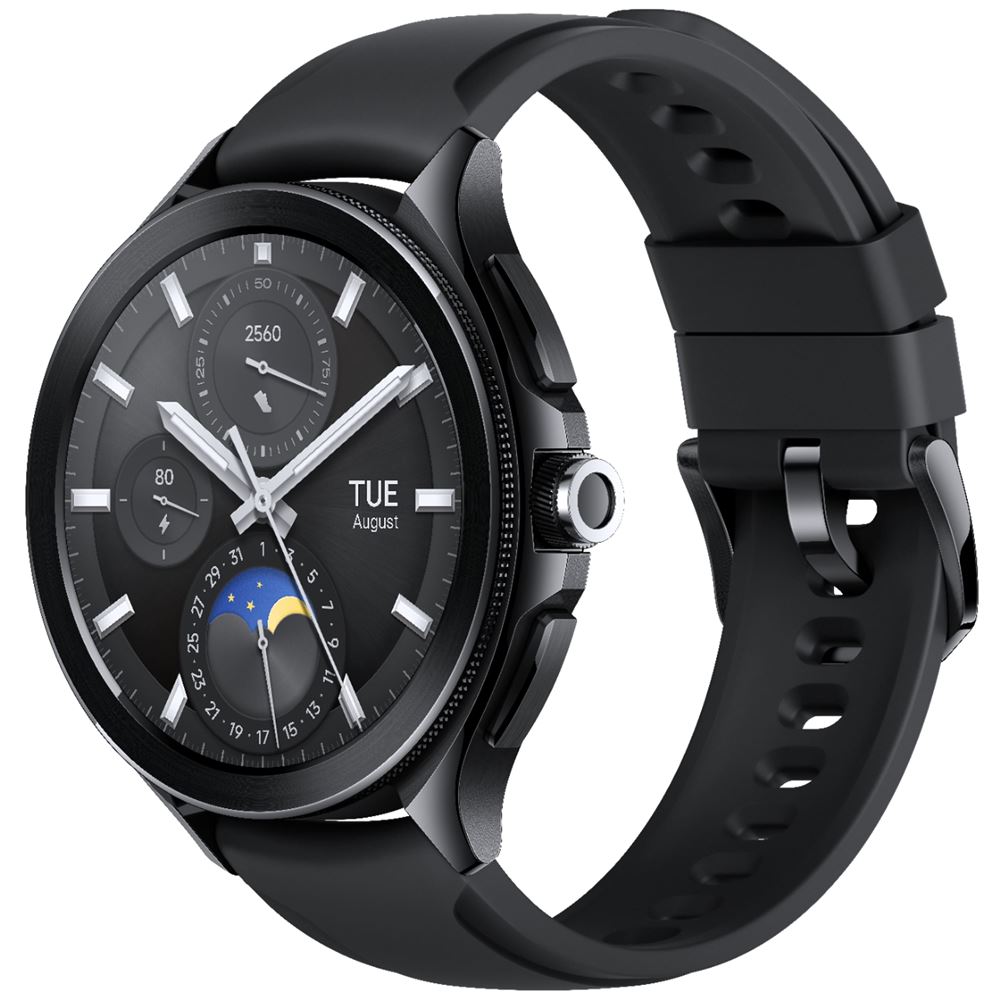 Montre connectée Xiaomi Watch 2 Pro 46 mm Bluetooth Noir avec bracelet ...
