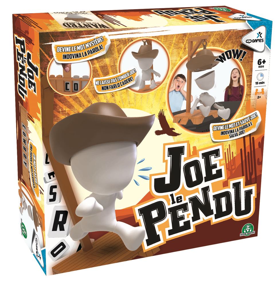 Jeu d’ambiance Giochi Preziosi Joe le Pendu - Jeux d’ambiance - Achat & prix | fnac