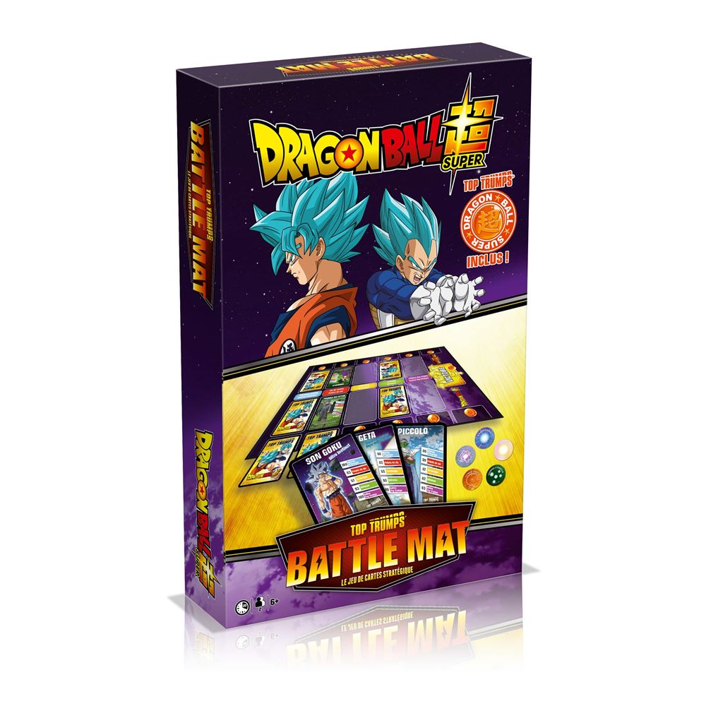 Jeu classique Top Trumps Battle Mat Dragon Ball Super - Jeux classiques ...