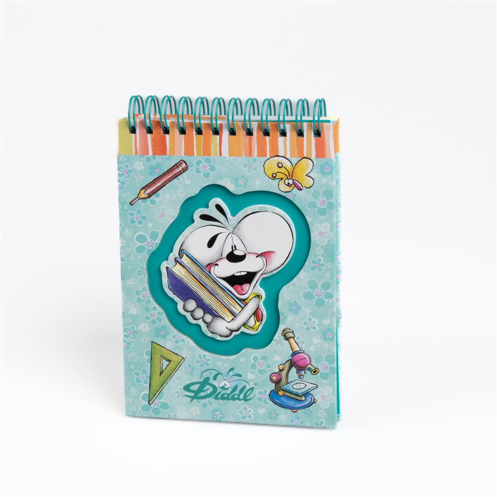 Carnet de notes A6 à spirale Diddl et ses amis Modèle aléatoire ...