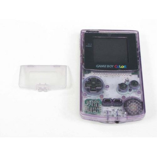 Nintendo Game Boy Color violette transparente - Console rétrogaming ...
