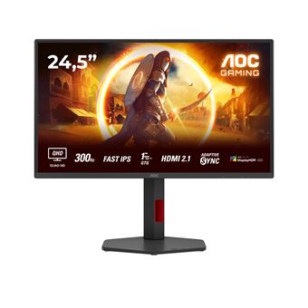 Ecran PC gaming Aoc Q25G4SR 24,5" 300 Hz QHD - Ecrans PC - Achat & prix ...