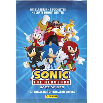 Carte à collectionner Panini Sonic Hedgehog TC Starter Pack - Carte à ...