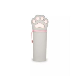Trousse Legami 2 en 1 Kawaii patte de chat gris - Trousse fourre tout ...