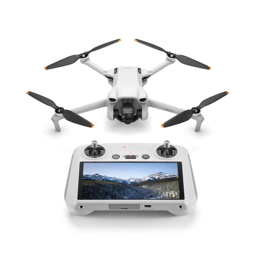 Drone Dji Mini 3 Avec T l commande cran Int gr Gris Drone Photo