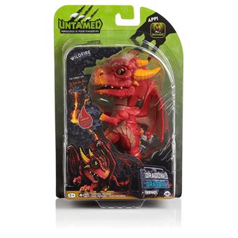 Figurine Evolution Fingerlings Untamed Dragon Feu - Figurine pour ...