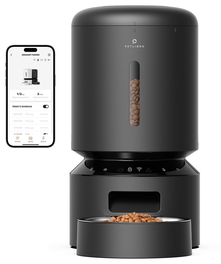 Distributeur automatique de croquettes Petlibro Granary PL-AF103-94B ...