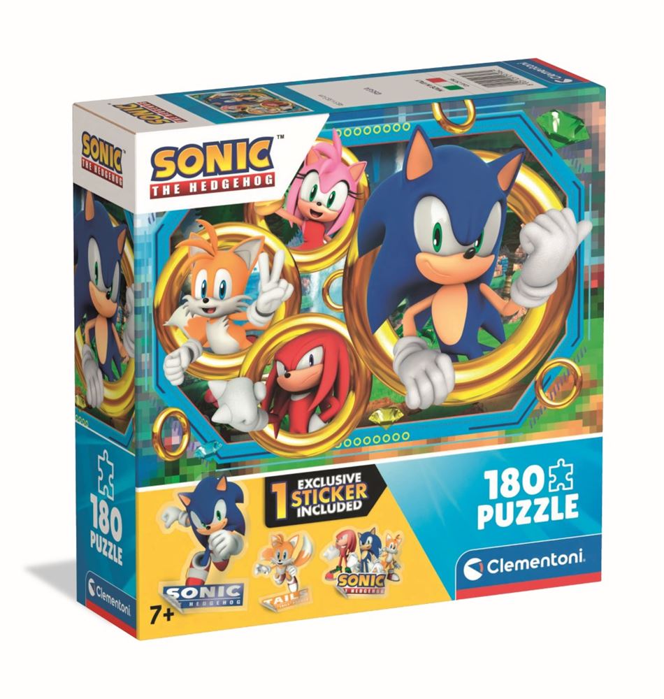 Puzzle 180 pièces Clementoni Sonic - Puzzle | fnac Suisse