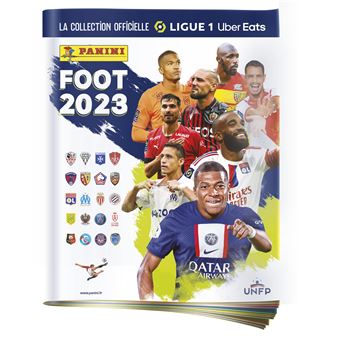 Pack de 5 pochettes à collectioner avec album Panini Foot 2023 - Carte ...