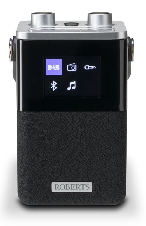 Radio portable Bluetooth FM/DAB/DAB+ Roberts Blutune T2 Noir et bois ...