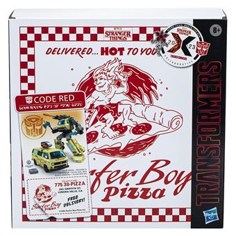 Figurine Transformers Collaborative Stranger Things X Transformers Code ...