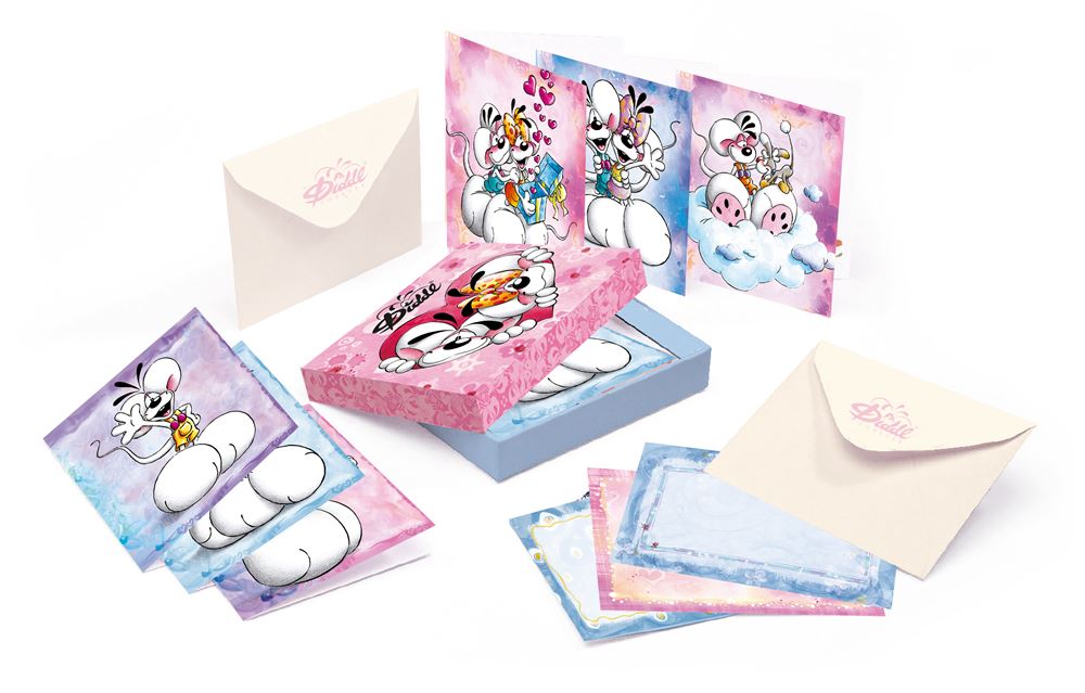 Set de papiers à lettres Diddl et ses amis - Papier à lettre - Achat ...